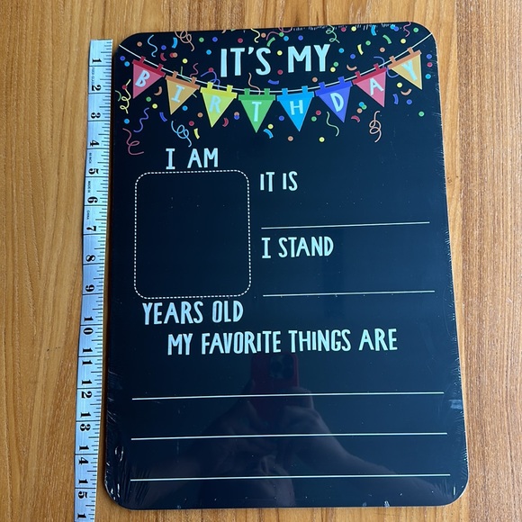 Toys | 2 Chalkboards Its My Birthday And Firstlast Day Of School 16 X ...